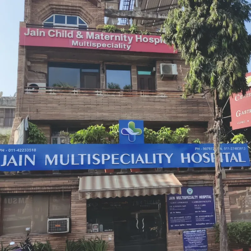 Jain Multispeciality Hospital Shalimar Bagh, North West Delhi - Contact ...